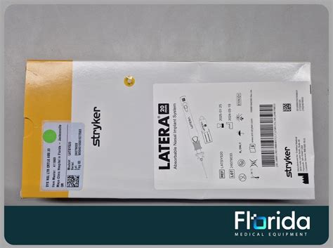 Used Stryker Latera Absorbable Nasal Implant System New Lot Of 4