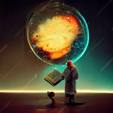 Scientific Exploration Conceptual Illustration Stock Image C056