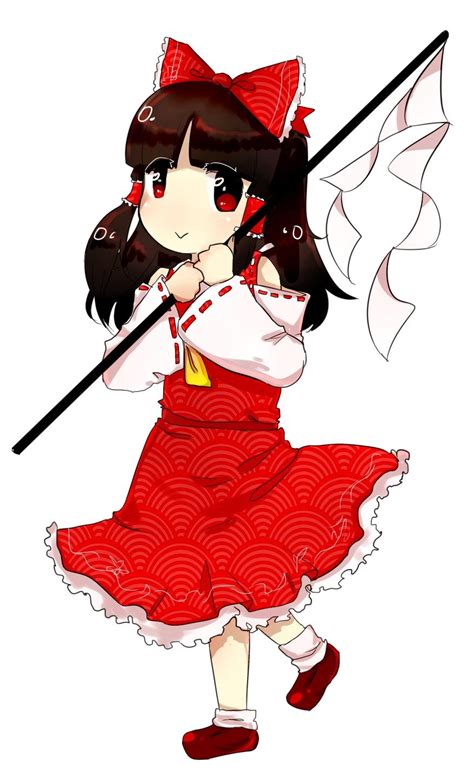 A Tiny Reimu Sticker Touhou