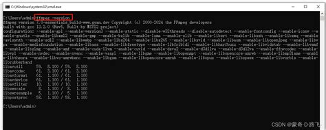 Java调用ffmpeg把rtsp视频流保存为mp4文件，并播放ffmpeg命令把rtsp流保存mp4 Csdn博客