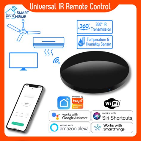 Tuya Universal Infrared IR Wifi Remote Control Smart Home Smart Life Alexa Google Nest Home Siri
