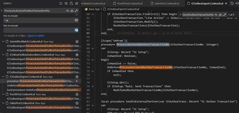 Request For Saas Codeunit 431 Ic Outbox Export