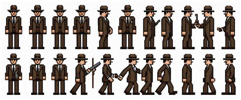 360 View 1930 S Investigator Bitmap Brothers Spritesheet Stable