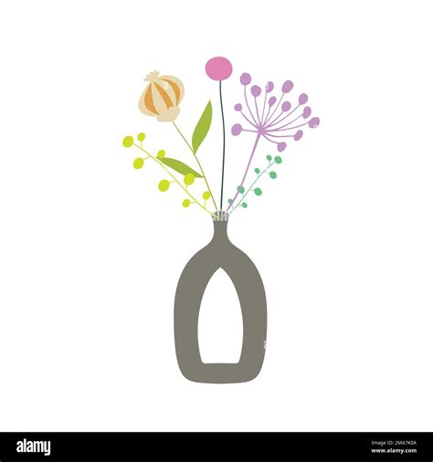 Floral Composition Vector Illustration Stock Vector Image And Art Alamy