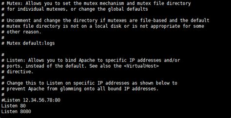 Apache支持多端口配置处理 阿里云开发者社区