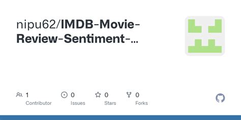 GitHub Nipu IMDB Movie Review Sentiment Analysis