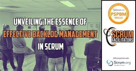 Professional Scrum Product Backlog Management Skills