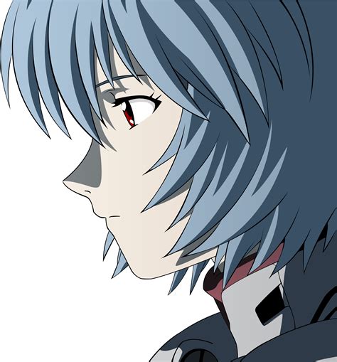 Download Women Ayanami Rei Neon Genesis Evangelion Blue Hair Rei