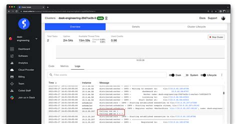 Distributed Printing For Dask Coiled