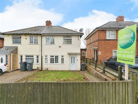3 Bed Semi Detached House For Sale In Matlock Road Tyseley Birmingham