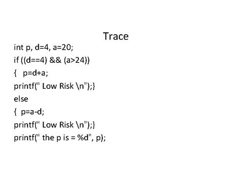 The Ifelse Selection Statement Block Compound Statements With
