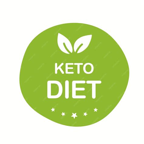 Premium Vector Keto Icon Badge Logo Ketogenic Vector Diet Stamp