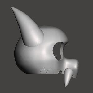 King Skull 3d Model The Owl House Cosplay Prop Etsy