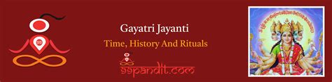 Gayatri Jayanti 2025 Time History And Rituals 99pandit