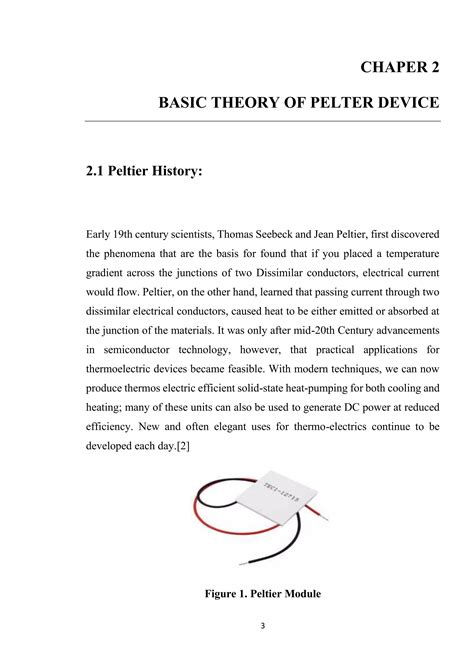 Refrigeration Using Peltier Module System Pdf