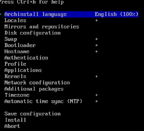 Arch Linux的安装流程与常用配置