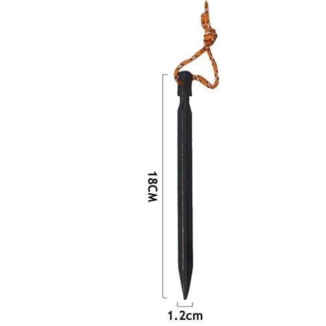 میخ چادر کوهنوردی سه پر الومینیومی