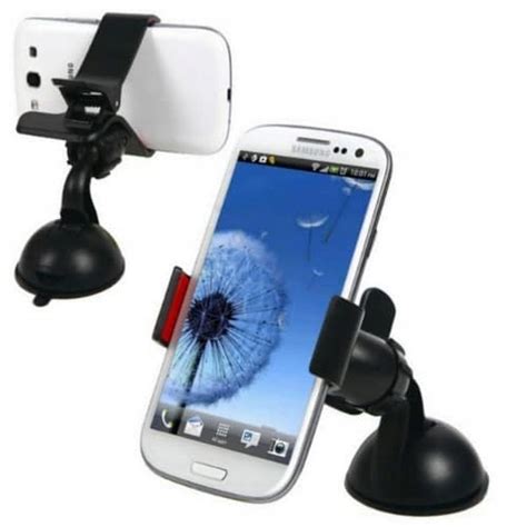 MOCNY UCHWYT SAMOCHODOWY NA TELEFON SZYBĘ DESKĘ 11712530428