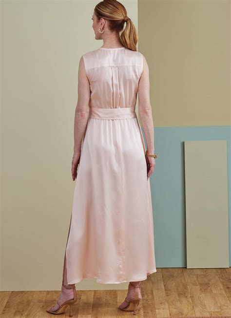 Butterick Sewing Pattern B6890 Misses Dress Jumpsuit And Sash Sewdirect