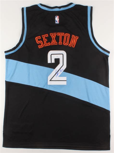 Collin Sexton Signed Cleveland Cavaliers Jersey Jsa Coa Pristine Auction