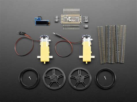 Adafruit Jetbot Teilepaket Dc Gearbox Motoren Tt Motor Wheels
