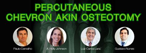 Webinar Percutaneous Chevron Akin Osteotomy Novastep International