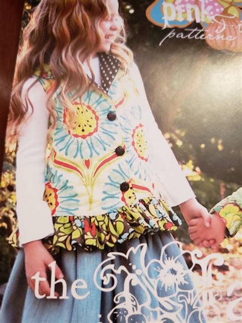 Girls Patchwork Jacket Sewing Pattern Etsy