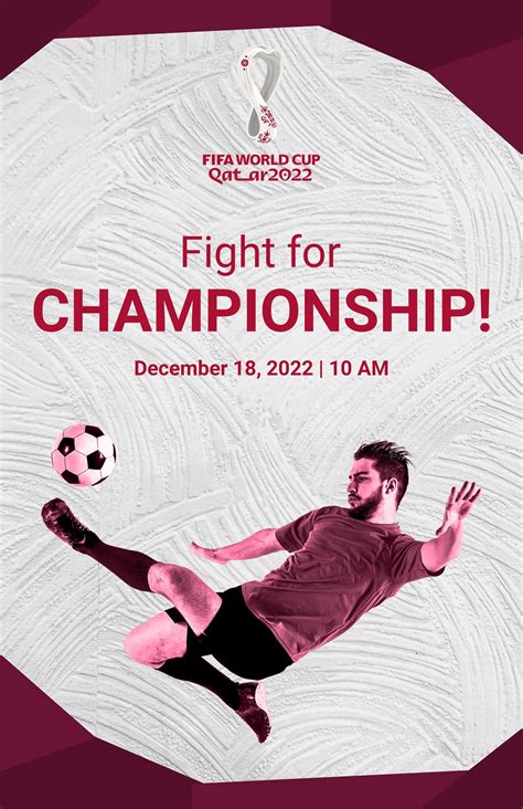World Cup Bracket 2022 Poster