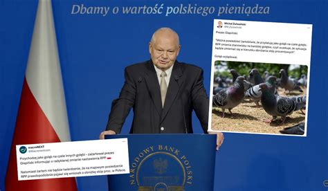 Prezes Glapiński Poetycko Przychodzę Jak Gołąb Na Czele Gołębi Donaldpl