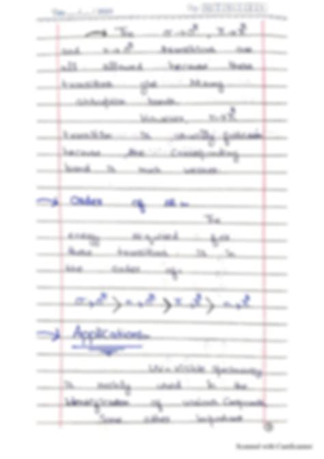 Solution Explain Uv Visible Spectroscopy Principle And Applications