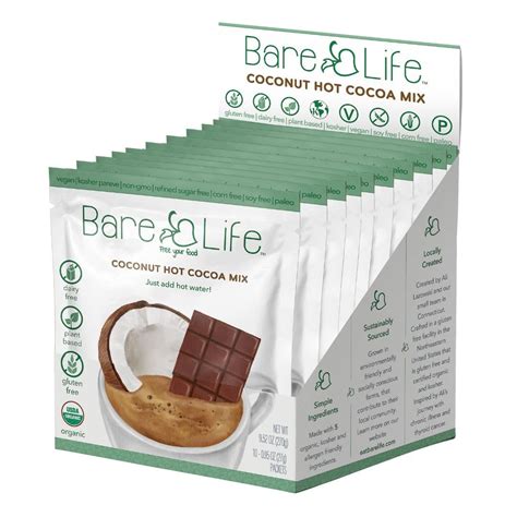 Best Hot Cocoa Bare Life Dairy Free Coconut Hot Cocoa Review