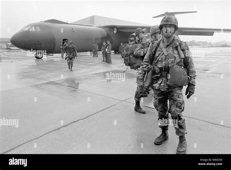 Base Of The Us Air Force In Rhein Main Frankfurt Germany September