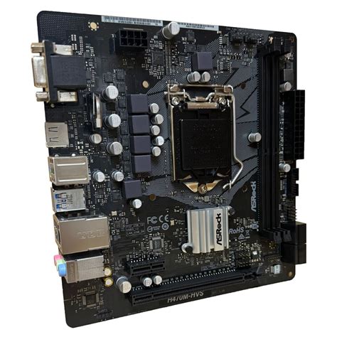 ASRock H470M-HVS Motherboard M-ATX Intel H470 LGA1200 DDR4 SATA3 HDMI D ...