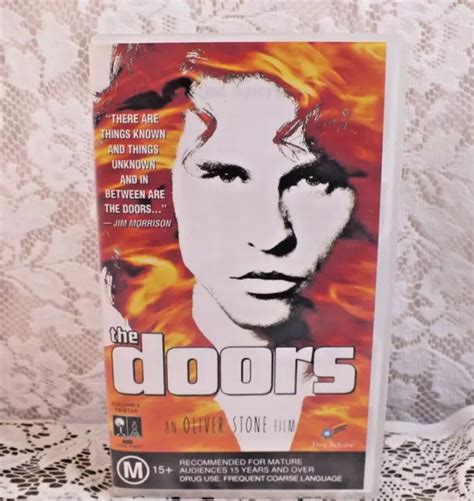 The Doors Vhs Val Kilmer Meg Ryan Kyle Maclachlan 1991 Music Biography