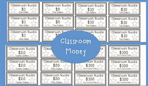 Classroom Bucks Template The 4th Grade Journey Two For Tuesday 50 Off