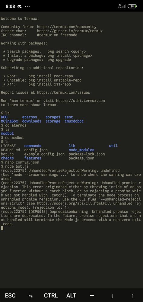 aternos bot not active · issue 112 · aternosorg modbot · github