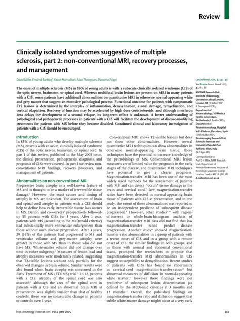 Sca Ii Pdf Multiple Sclerosis Medical Diagnosis