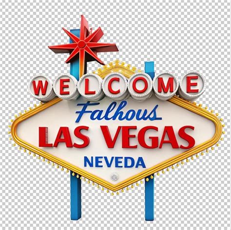 Welcome To Fabulous Las Vegas Sign Premium Ai Generated Psd