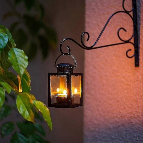 2024 6pcs Black Lanterns For Candles Garden Lanterns Vintage Style