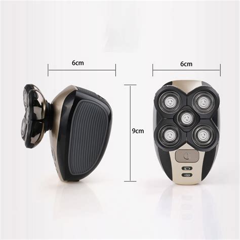 Badu Bg Електрическа самобръсначка 5 в 1 Мултифункционални самобръсначки с плаваща глава Мокро и