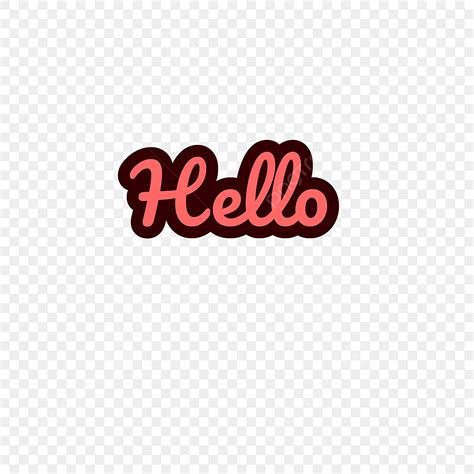 Handwriting Vector Design Images Hello Handwriting Vector Vector