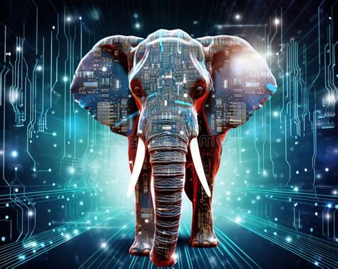 Big Data Elephant Stock Illustrations 86 Big Data Elephant Stock