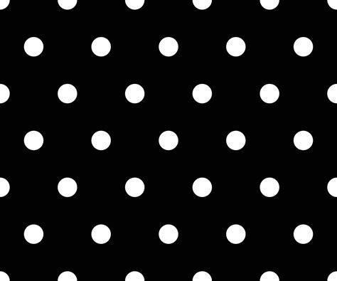 Black And White Polka Dot Pattern Abstract Background Vector 2880687
