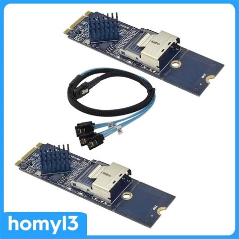 Homyl3 บอรดขยาย M 2 เปน Mini SAS 36 Pin SFF 8087 3 0 PCB Shopee