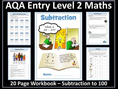 Aqa Entry Level 2 Maths Teaching Resources