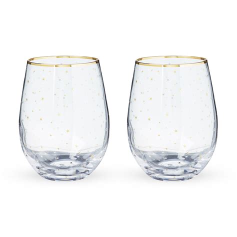 Starlight Stemless Wine Glass Set Michaels