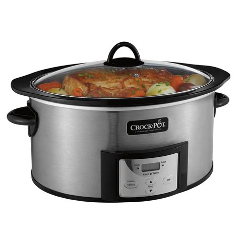 Crock Pot® 6 Quart Slow Cooker With Stovetop Safe Cooking Pot Sccpvi600