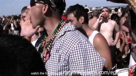 Insane Spring Break Beach Party With Hot Naked Real Girls Eporner