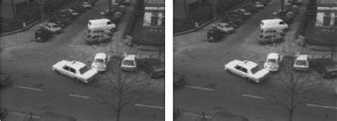 Two Frames From Taxi Sequence Download Scientific Diagram