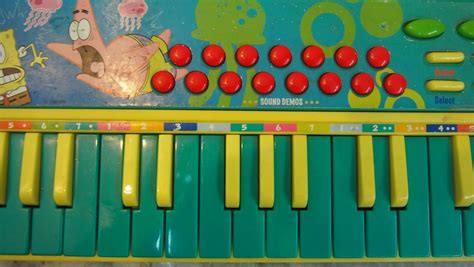 Juaimurah Sponge Bob Piano Keyboard